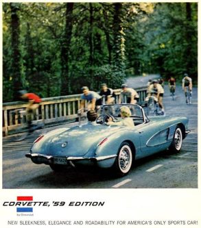 1959 Corvette Advertisements & Posters