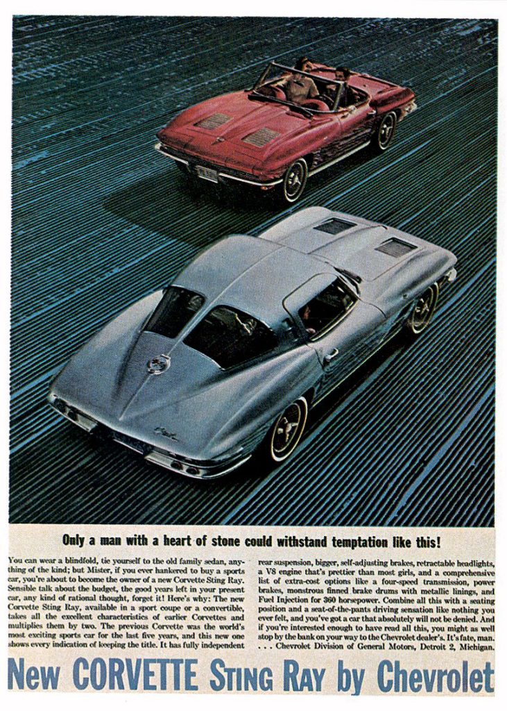 1963 Corvette Advertisements & Posters