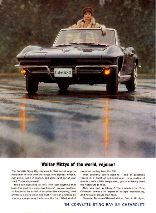 1964 Corvette Advertisements & Posters