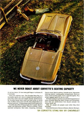 1964 Corvette Advertisements & Posters
