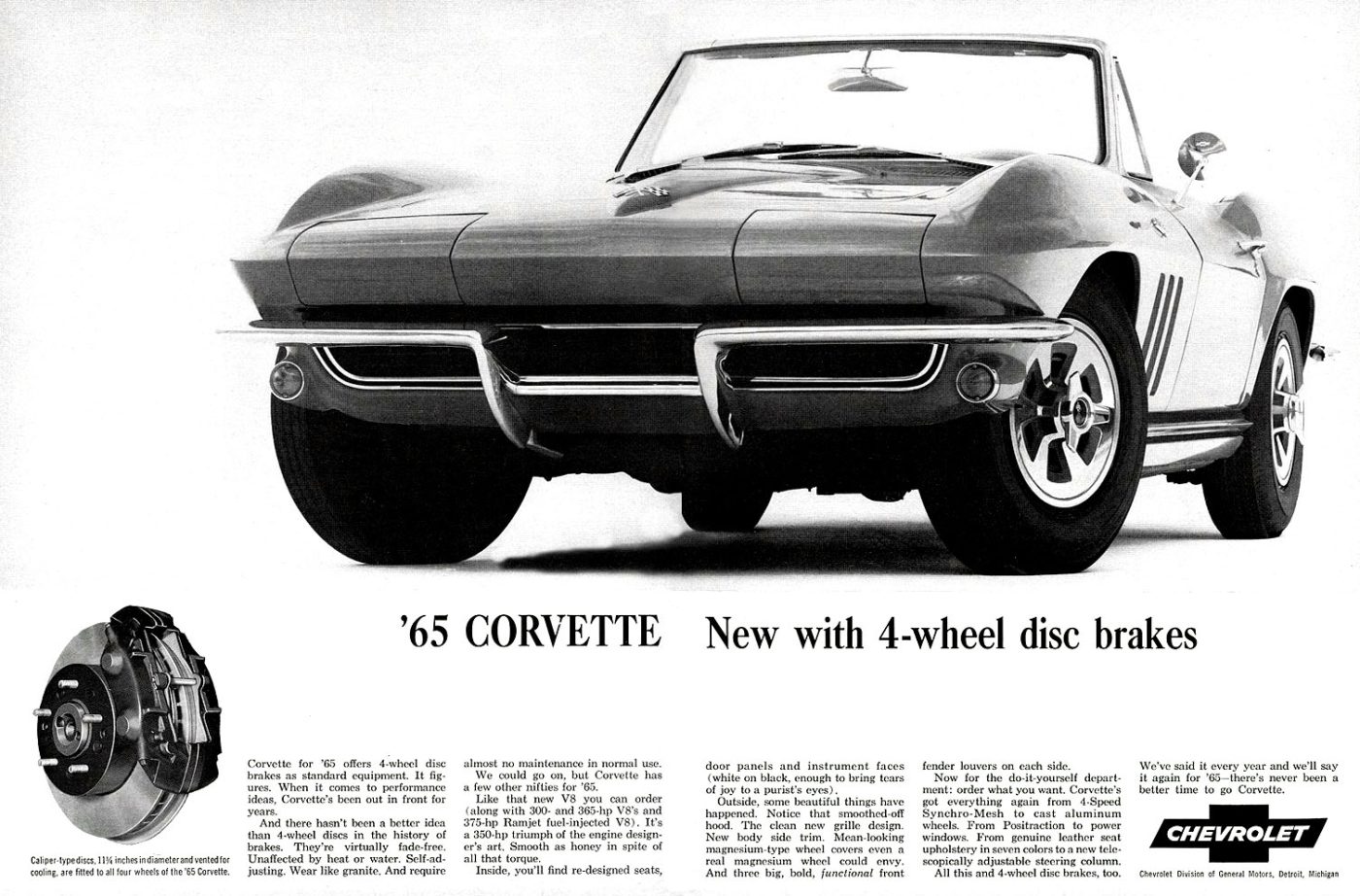 1965 Corvette Advertisements & Posters