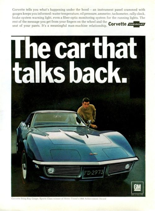 1968 Corvette Advertisements & Posters