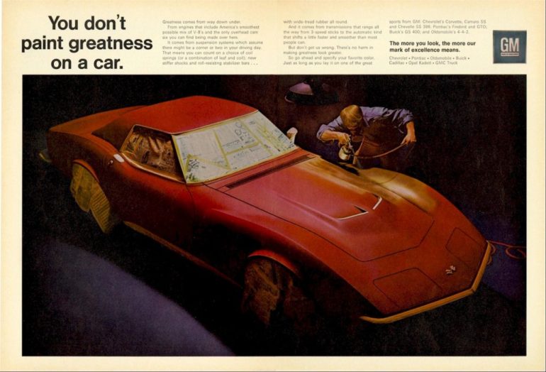 1968 Corvette Advertisements & Posters