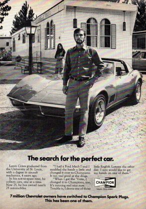 1971 Corvette Advertisements & Posters