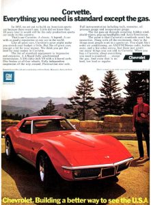 1972 Corvette Advertisements & Posters