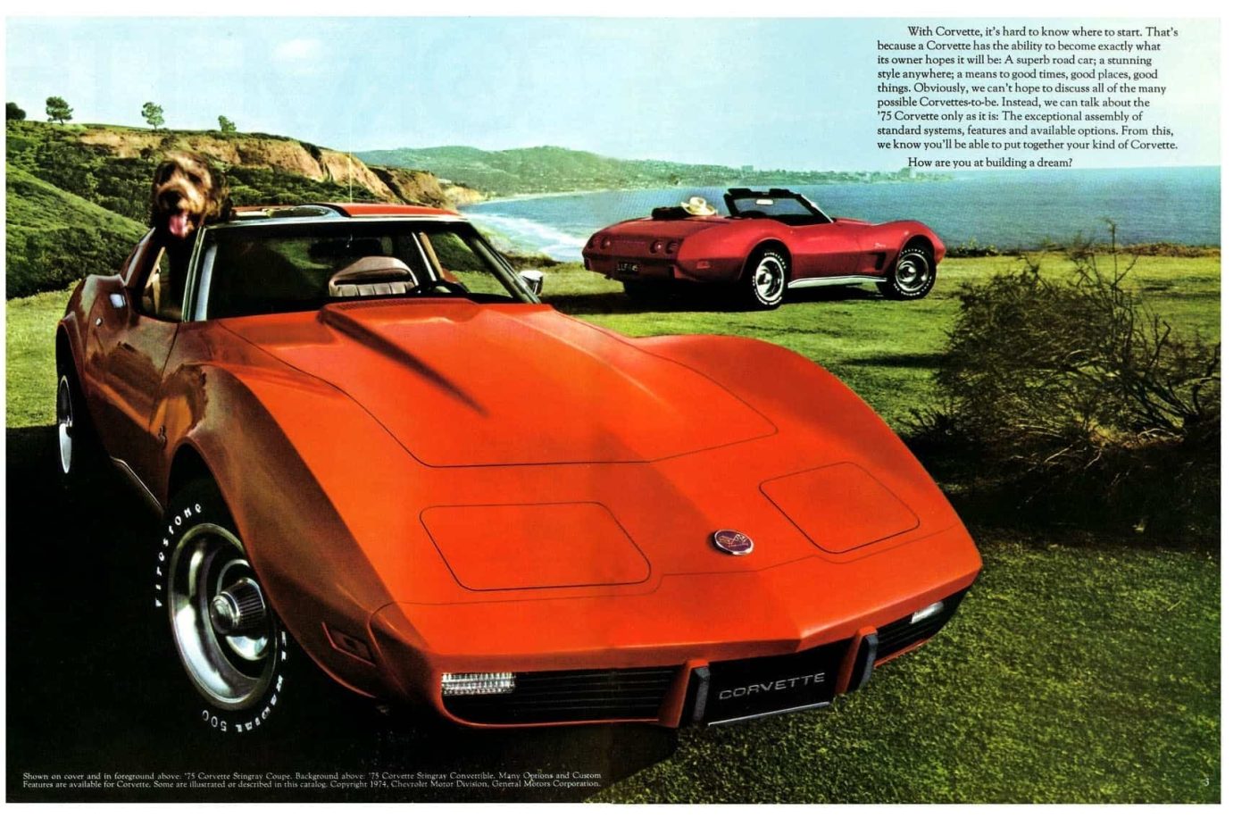 1975 Corvette Advertisements & Posters