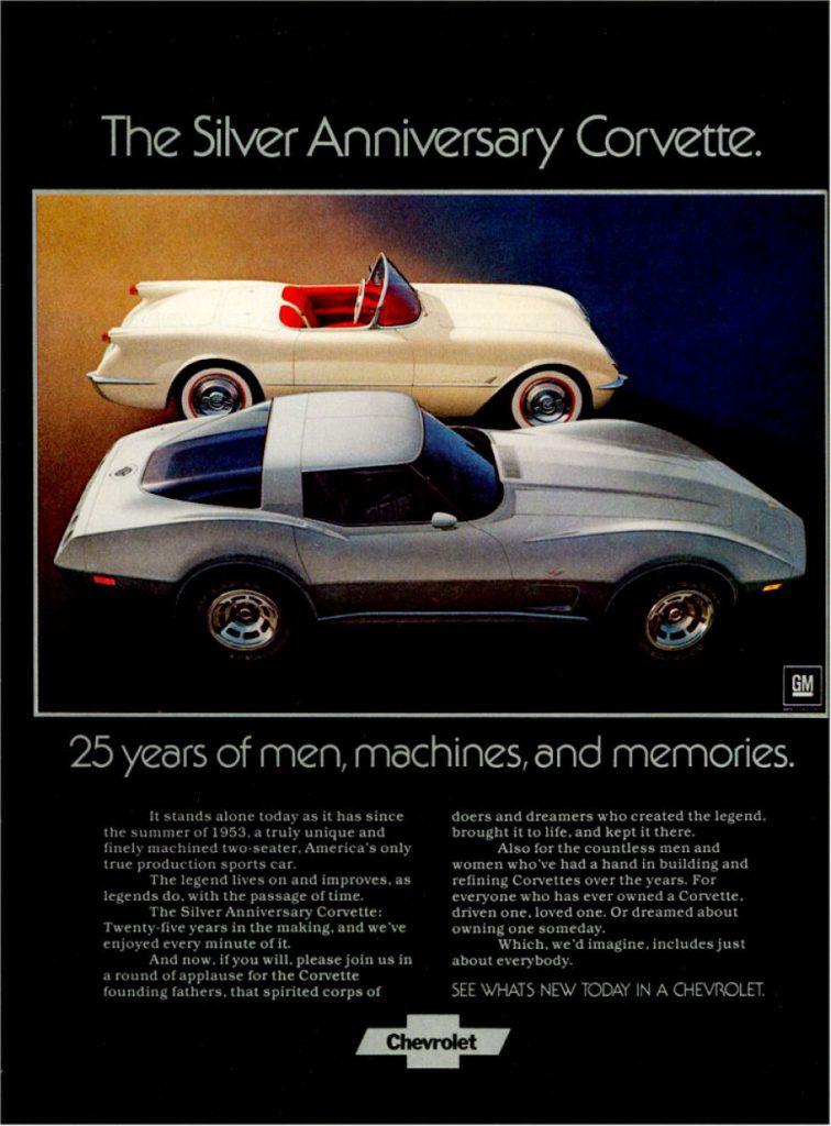 1978 Corvette Advertisements & Posters
