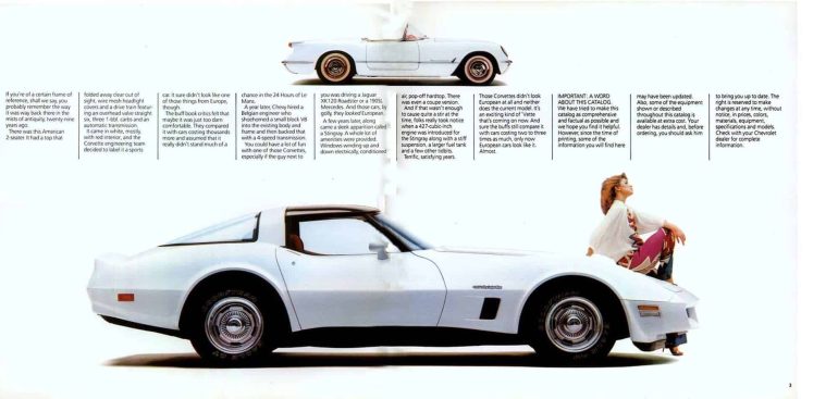 1982 Corvette Advertisements & Posters