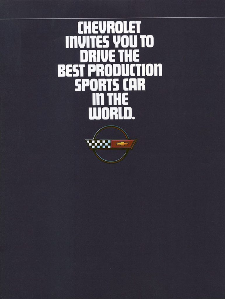 1984 Corvette Advertisements & Posters