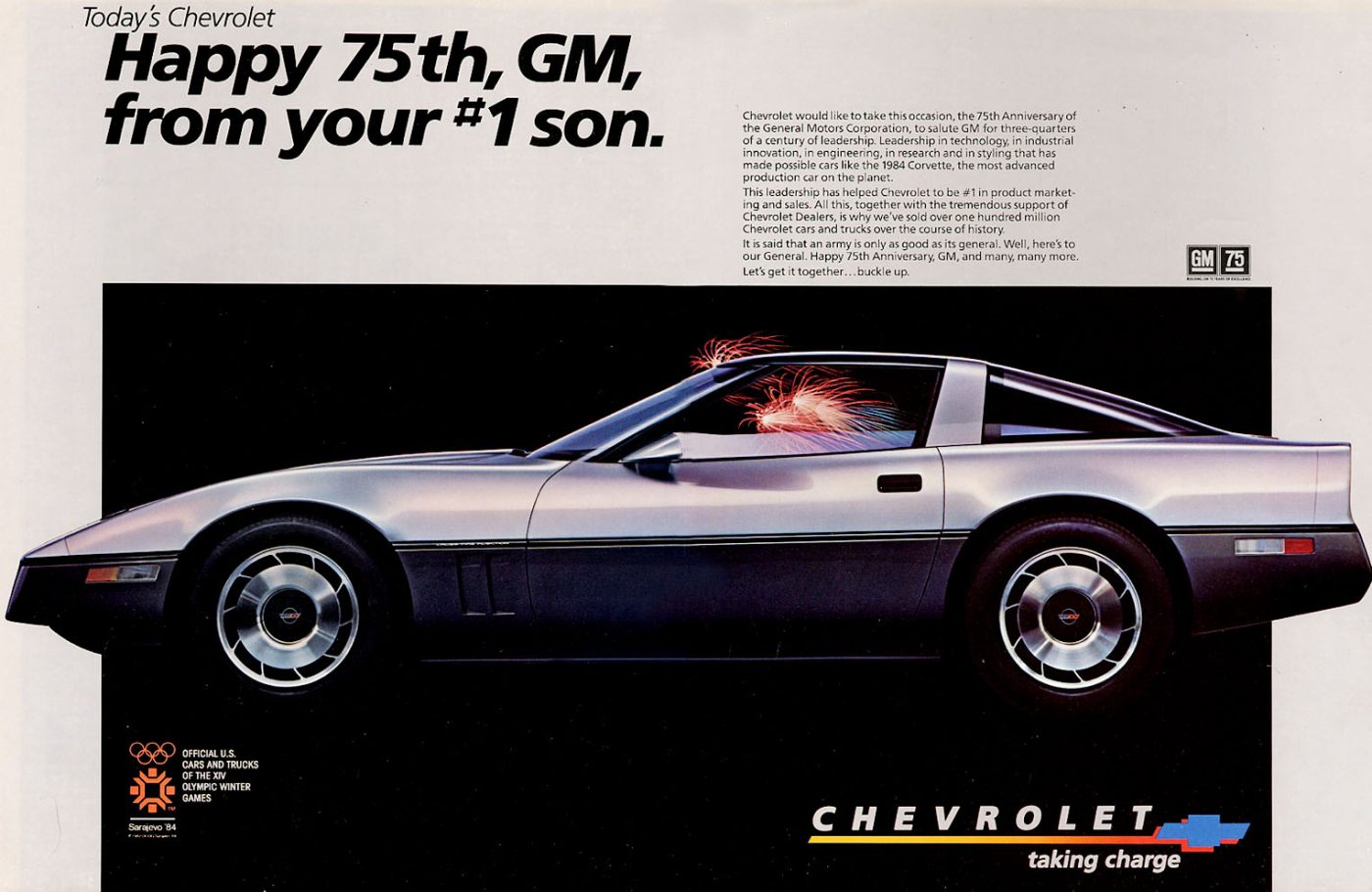 1984 Corvette Advertisements & Posters