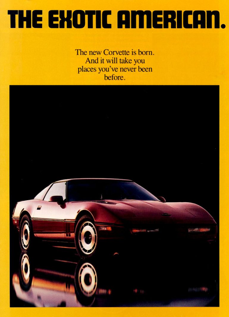 1984 Corvette Advertisements & Posters