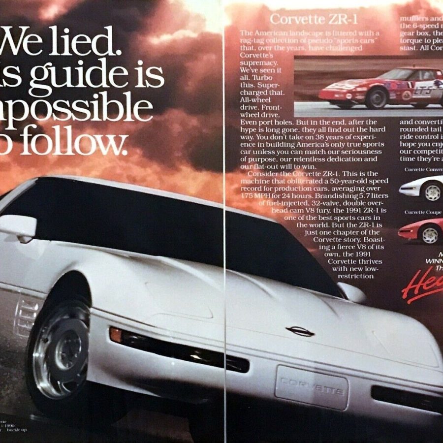 1991 Corvette Advertisements Archives - CorvSport.com