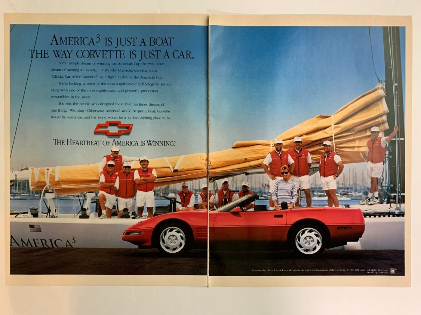 1992 Corvette Advertisements & Posters