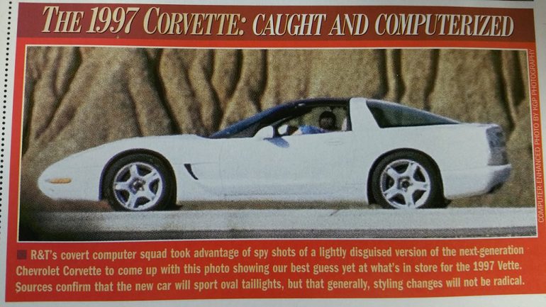 1997 Corvette Advertisements & Posters