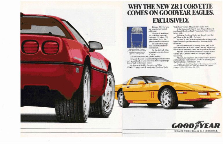 1988 Corvette Advertisements & Posters