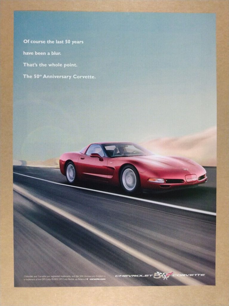 2003 Corvette Advertisements & Posters