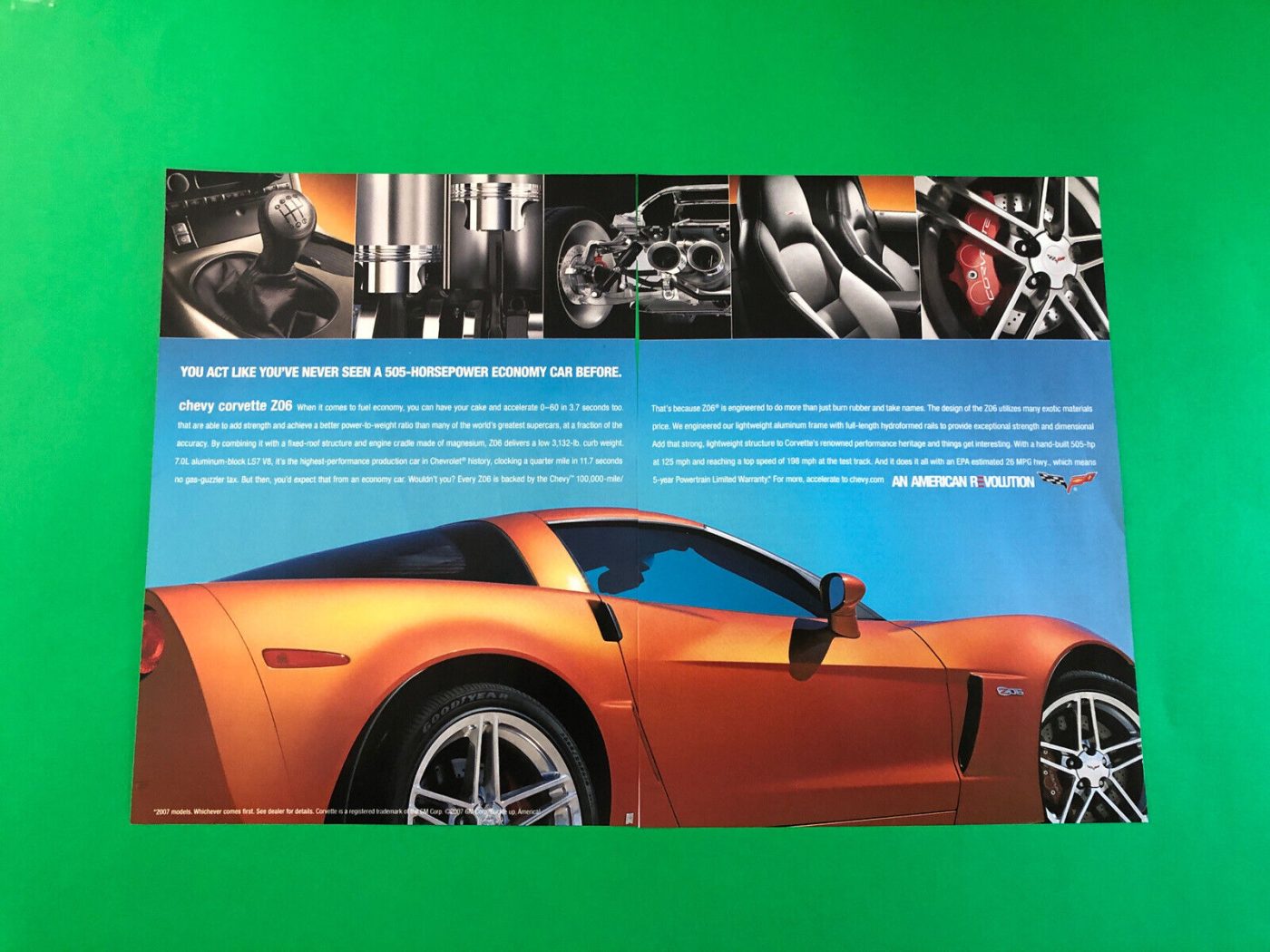 2007 Corvette Advertisements & Posters