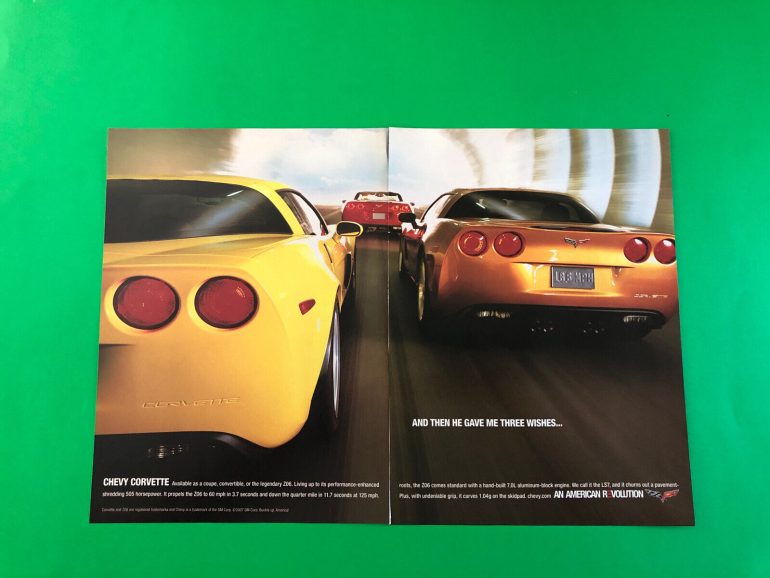 2007 Corvette Advertisements & Posters