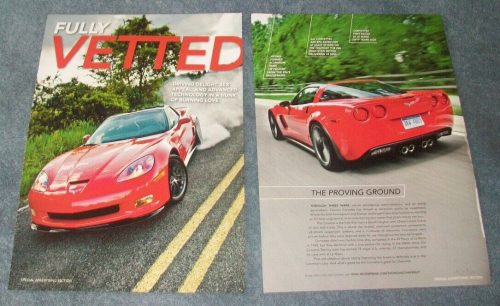 2011 Corvette Advertisements & Posters