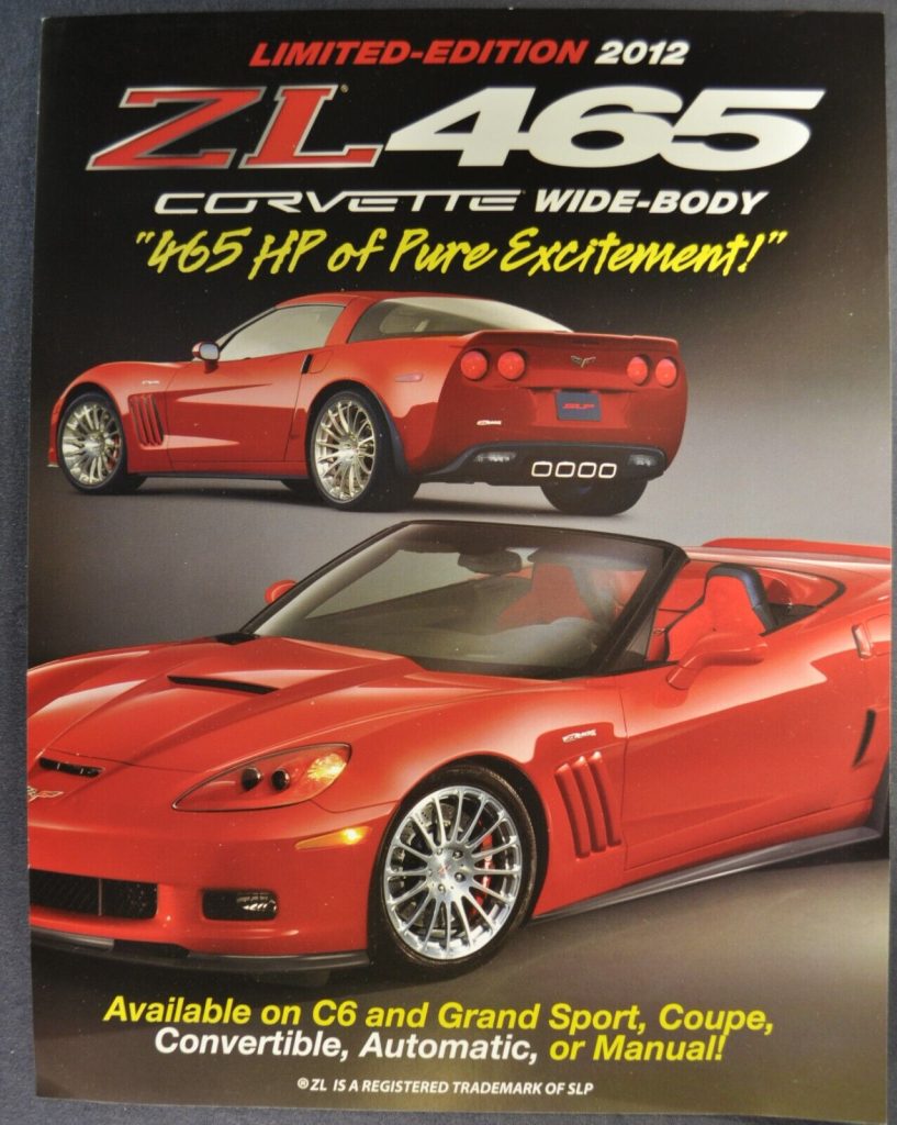 2012 Corvette Advertisements & Posters