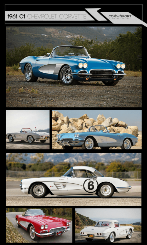 1961 C1 Corvette | Image Gallery & Pictures