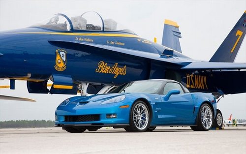 2009_zr1_with_Blue_Angels | | CorvSport.com