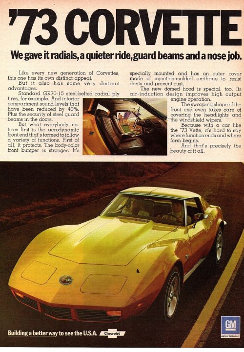 1973 C3 Chevrolet Corvette: Specifications, VIN, & Options