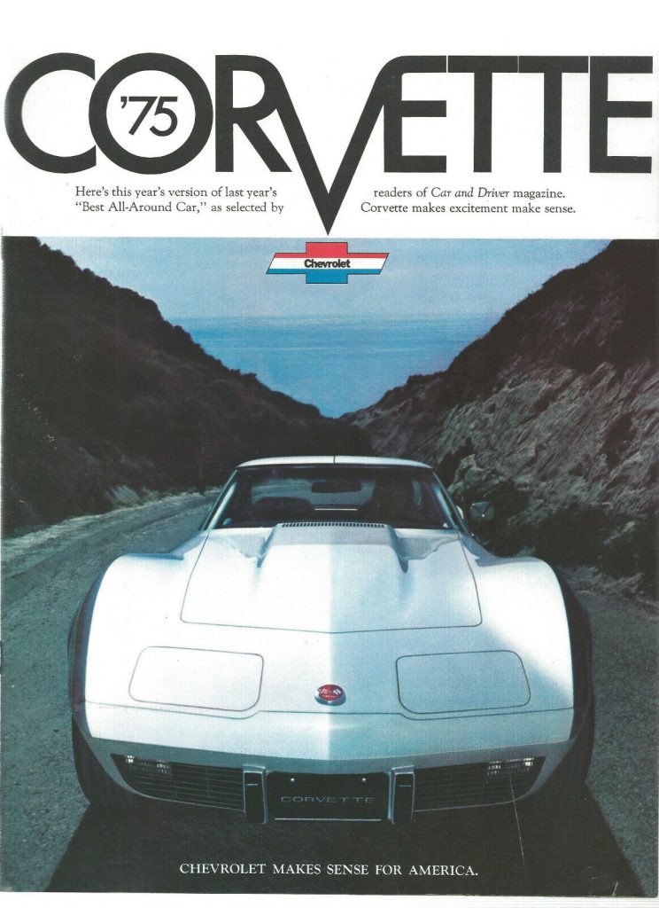 1975 C3 Chevrolet Corvette Specifications Vin Options