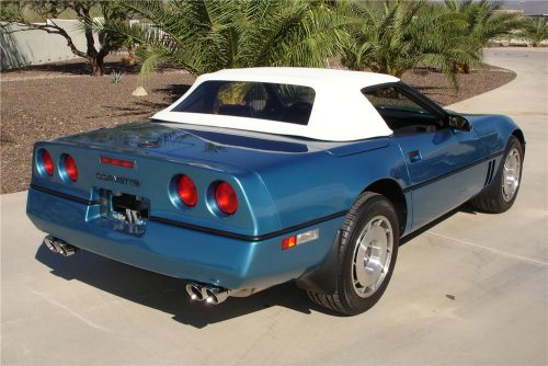 1987 C4 Chevrolet Corvette: Specifications, VIN, & Options