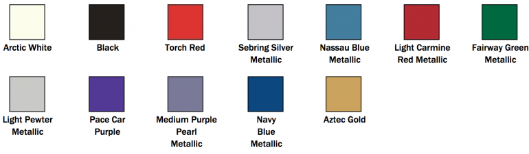 1998 Chevrolet Corvette Pricing, Factory Options, & Colors | CorvSport