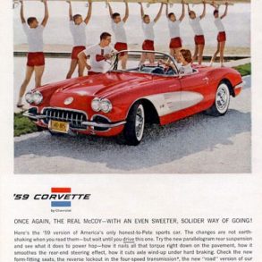 Corvette Advertisements Over The Years