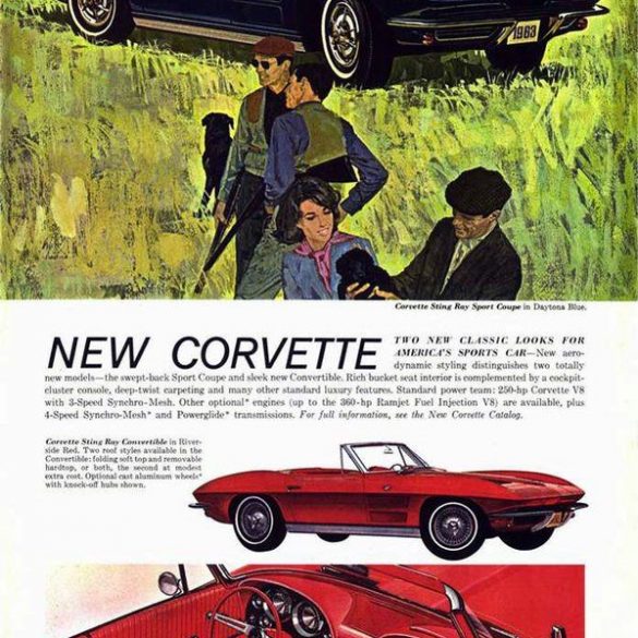 Corvette Advertisements Over The Years