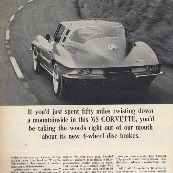 Corvette Advertisements Over The Years
