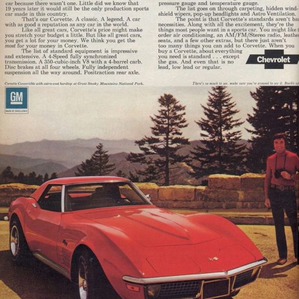 Corvette Advertisements Over The Years