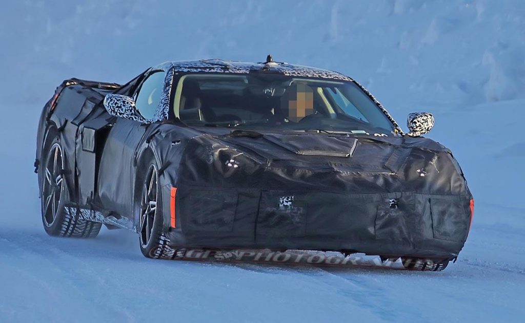 Winter Testing the 2020 Mid-Engine Corvette