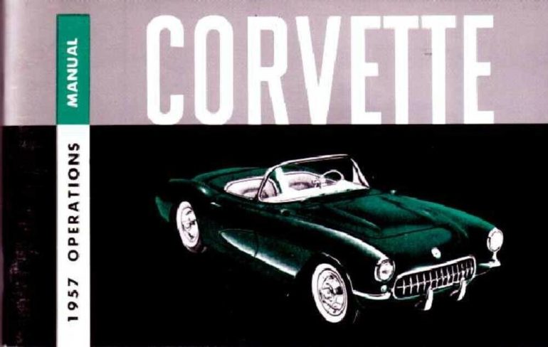 1957 Corvette Owners Manual