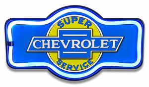 Chevrolet Chevy Super Service Garage Marquee Sign | | CorvSport.com