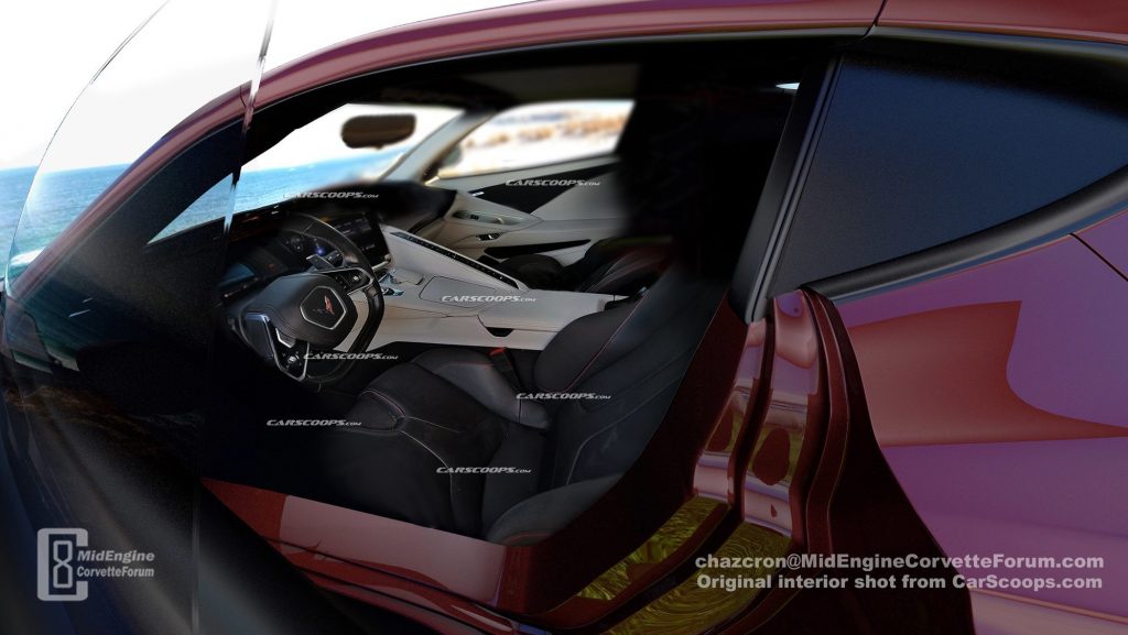 Here's a Likely Accurate Look at What the C8 Corvette's Interior Will Be
