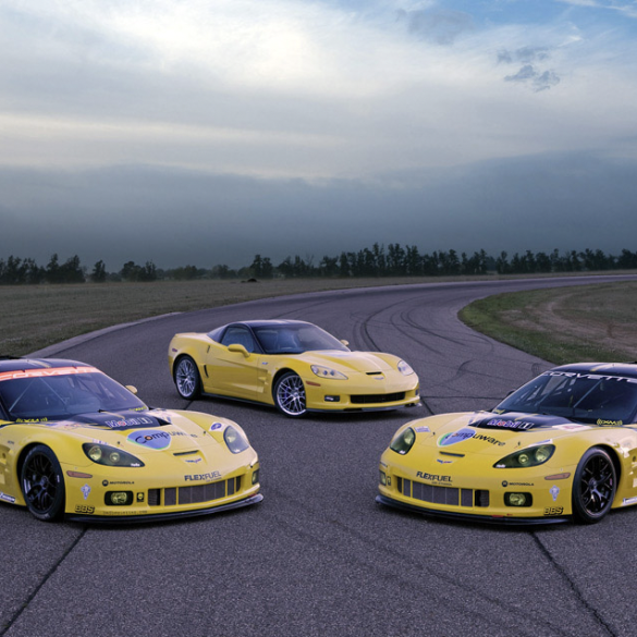 2006 Corvette C6.R Caught In Action!