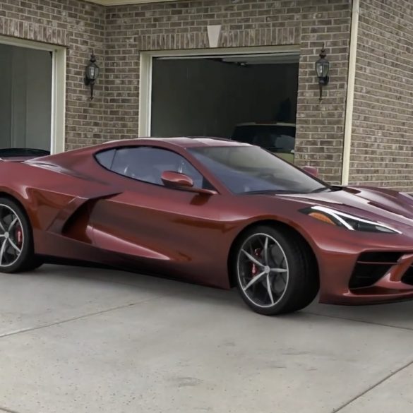 New C8 Corvette Rendering Gives Us the Best View Yet