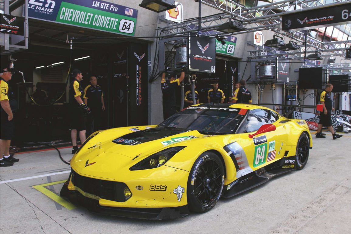 CORVETTE RACING TEST DAY AT LE MANS