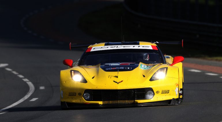 CORVETTE RACING TEST DAY AT LE MANS