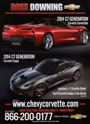 2014 Corvette Advertisements & Posters