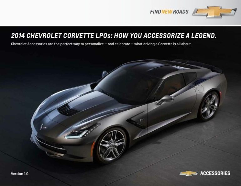 2014 Corvette Advertisements & Posters