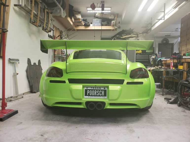 Engineer Puts LS Power in a Porsche Cayman