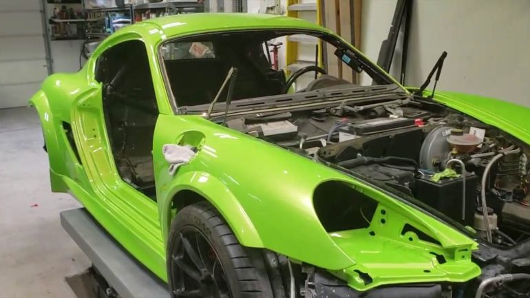 Engineer Puts LS Power in a Porsche Cayman