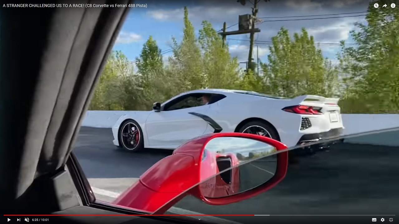 2020 Corvette C8 Faces A Ferrari 488 Pista | Corvsport.com