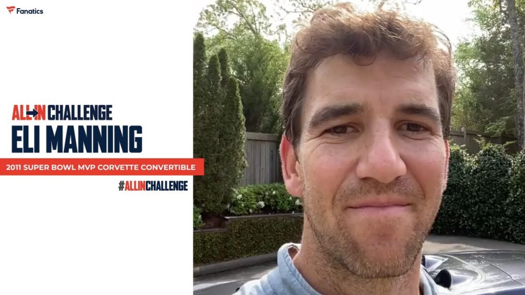 Eli Manning's Corvette Sells For $140k In the ALL IN Celebrity Challenge