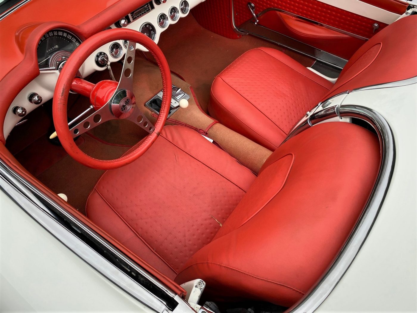 FOR SALE: A 1957 Chevrolet Corvette