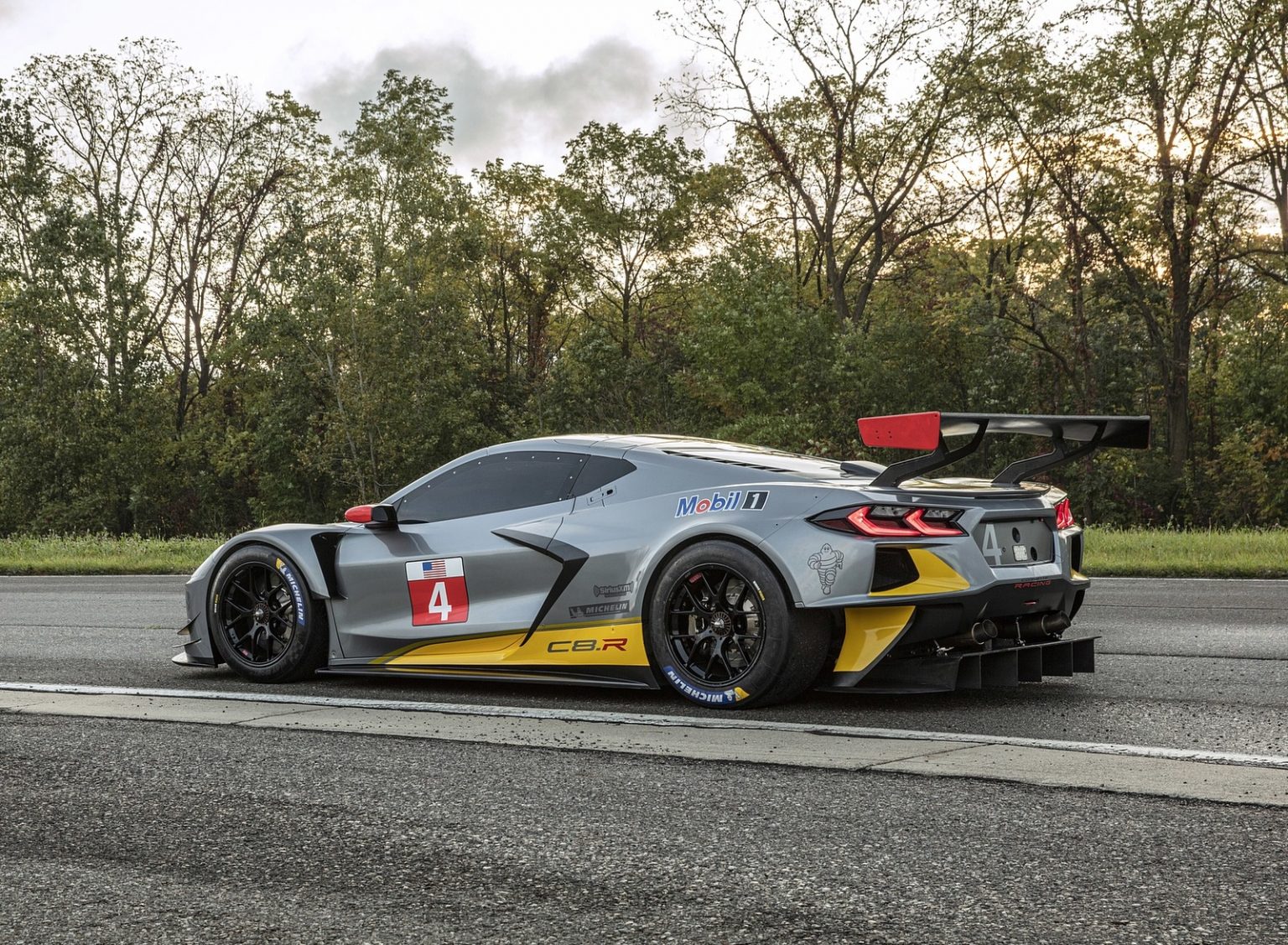 2020-Chevrolet-Corvette-C8.R-Rear-Three-Quarter-Wallpaper-3 ...